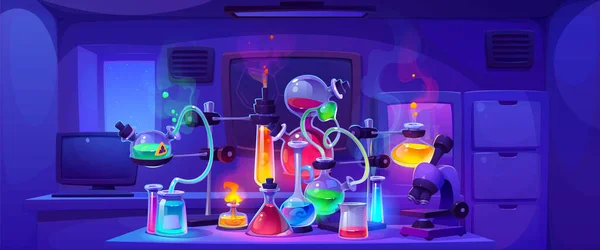 10,895,532 Cartoon science lab Vector Images | Depositphotos