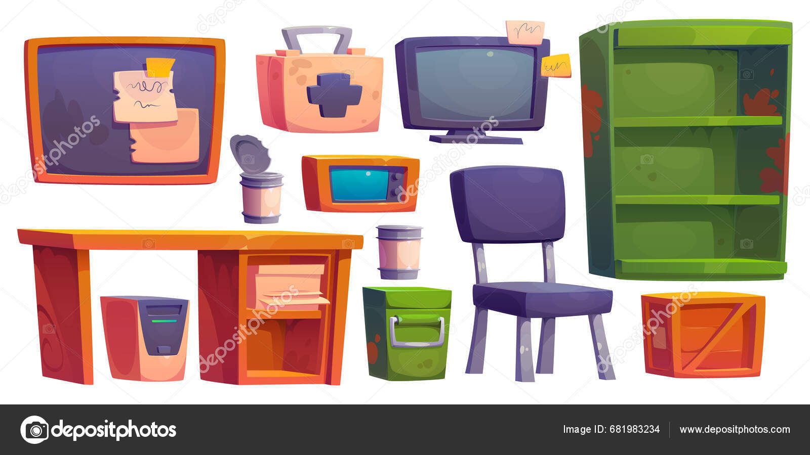 Furniture Equipment Underground Safe Bunker Rescue Bombing Natural ...