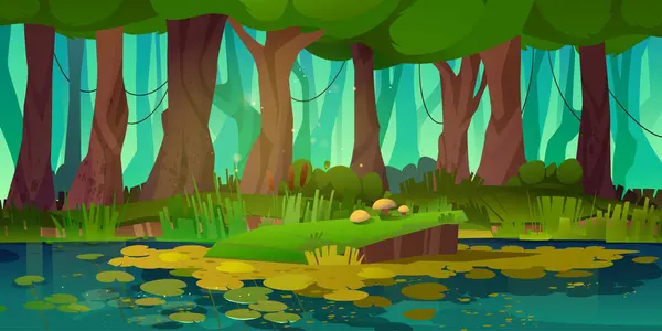 11,261,803 Swamp cartoon background Vector Images | Depositphotos