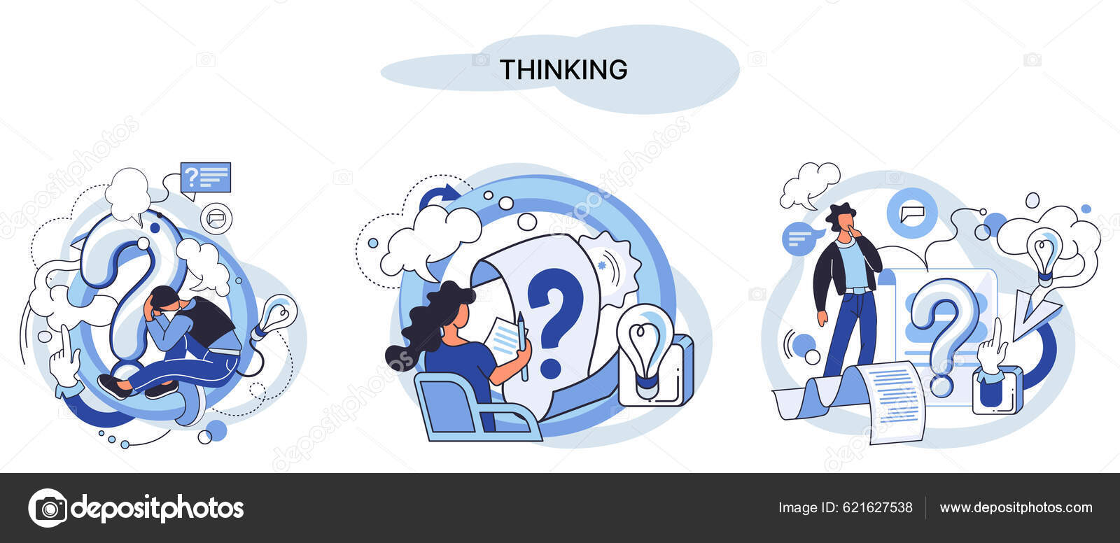 Problem Solving Metaphor Wondering Thinking Planning Pondering Question ...
