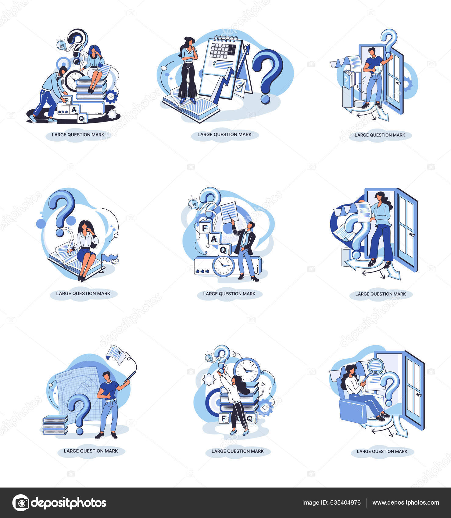 Tangga Tanda Metafora Pertanyaan Konsep Masalah Dan Solusi Tanda Tanya ...