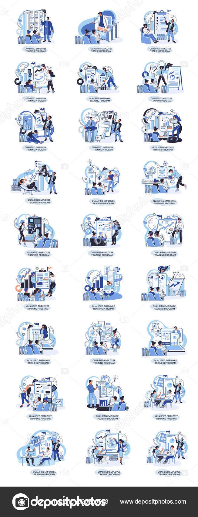 Qualified Employee Training Program Refresher Course Metaphor Help ...