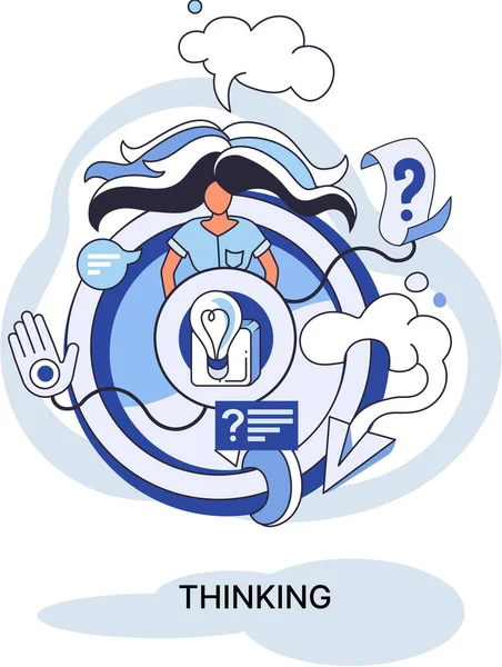 Thinking Process Functioning Consciousness Metaphor Determines ...