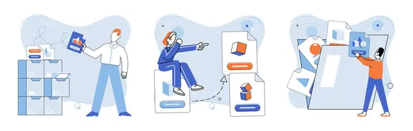 Database Security Vector Illustration Security Databases Paramount Maintaining Data ...