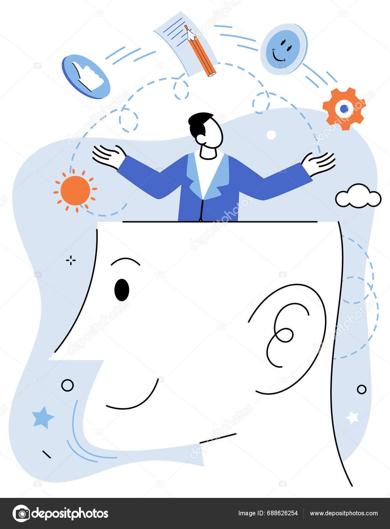 Critical Thinking Vector Illustration Inspiration Can Spark Critical ... Critical Thinking Vector Illustration Inspiration Can Spark Critical ...