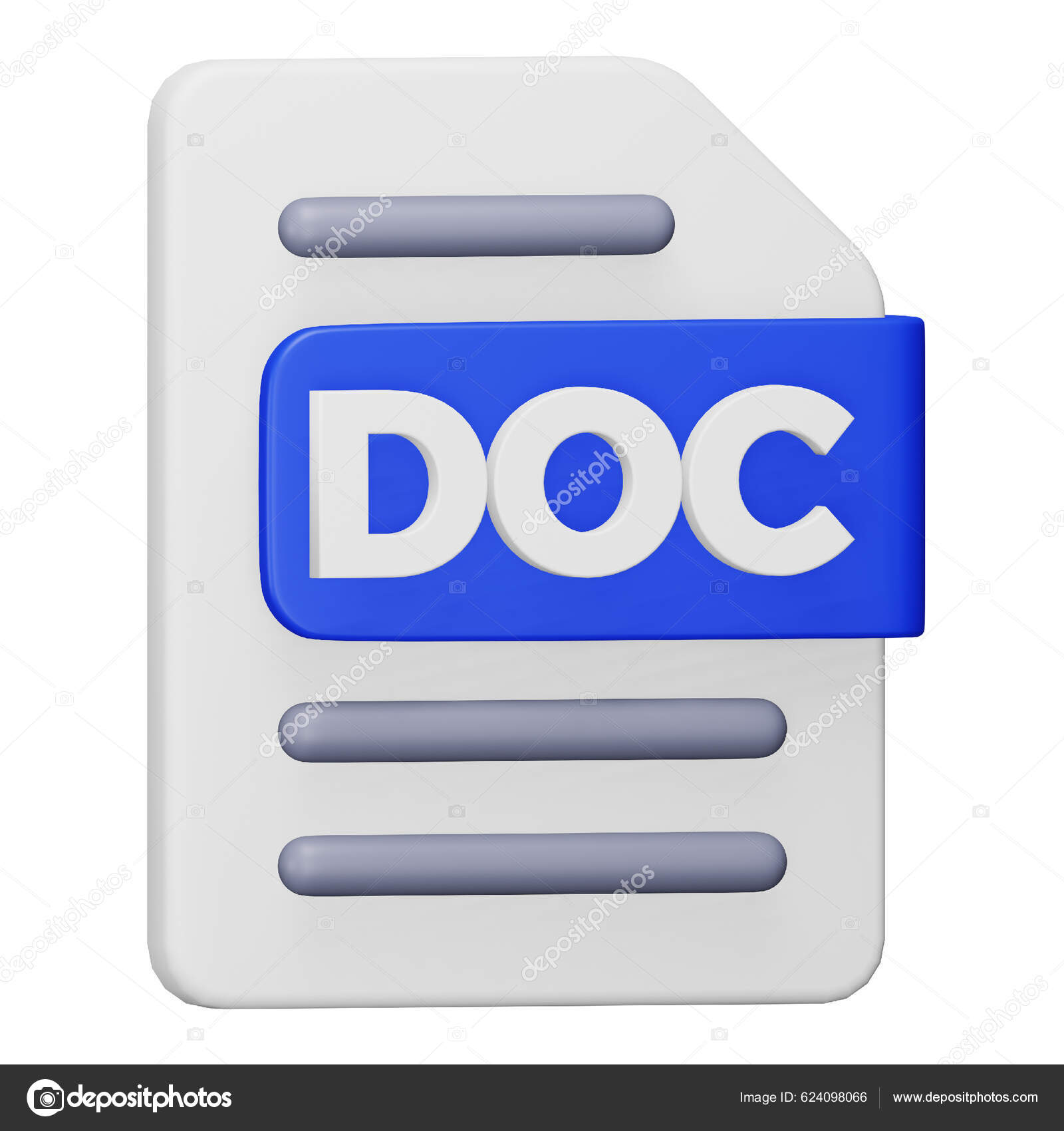 Doc File Format Rendering Isometric Icon Stock Vector by ... Doc File Format Rendering Isometric Icon Stock Vector by ...