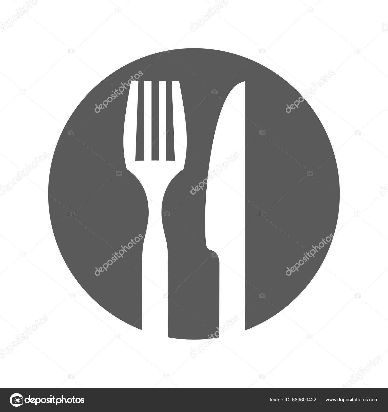 Simple Grey Restaurant Food Breakfast Button — Stock Photo © keport ...