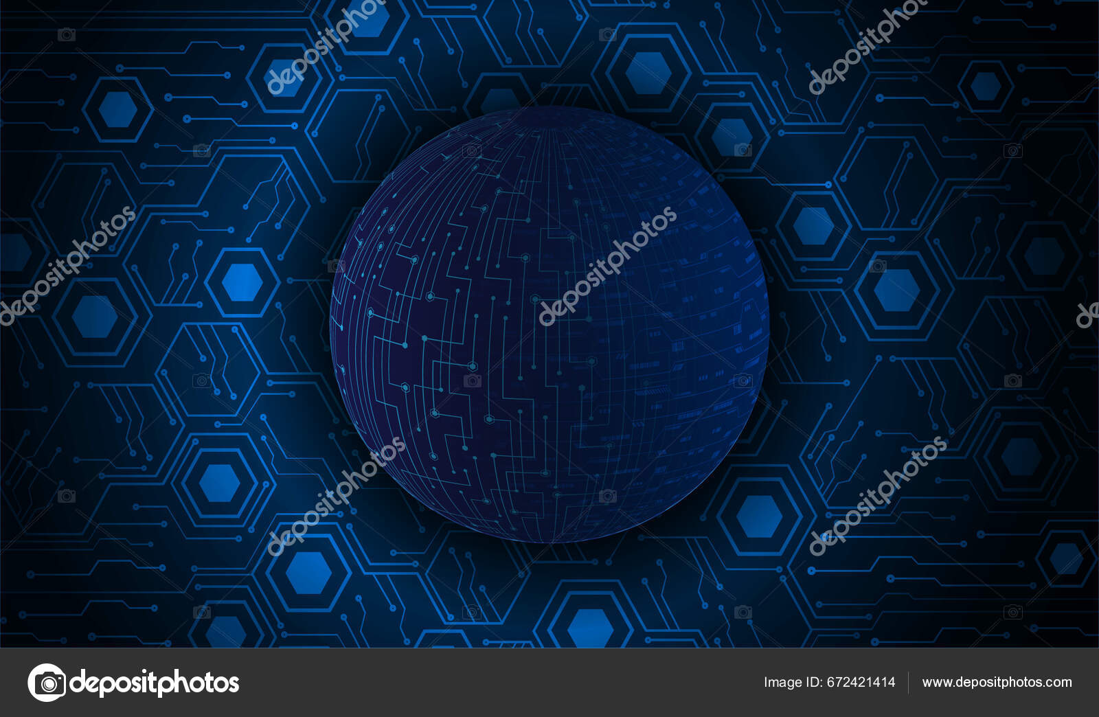 Sphere Abstract Background Vector Illustration Stock Vector by ...