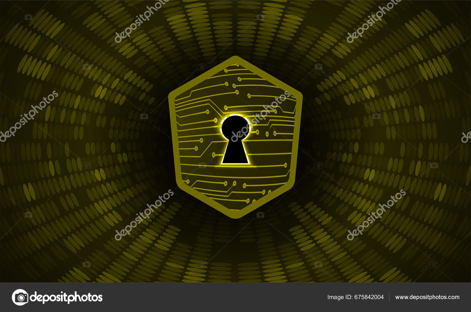 Padlock Background Cyber Security Stock Vector By ©titima157 675842004