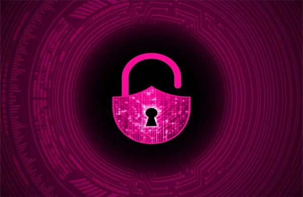 Digital Lock Technology Background Cyber Security Concept Stock Vector by ©titima157@gmail.com ...