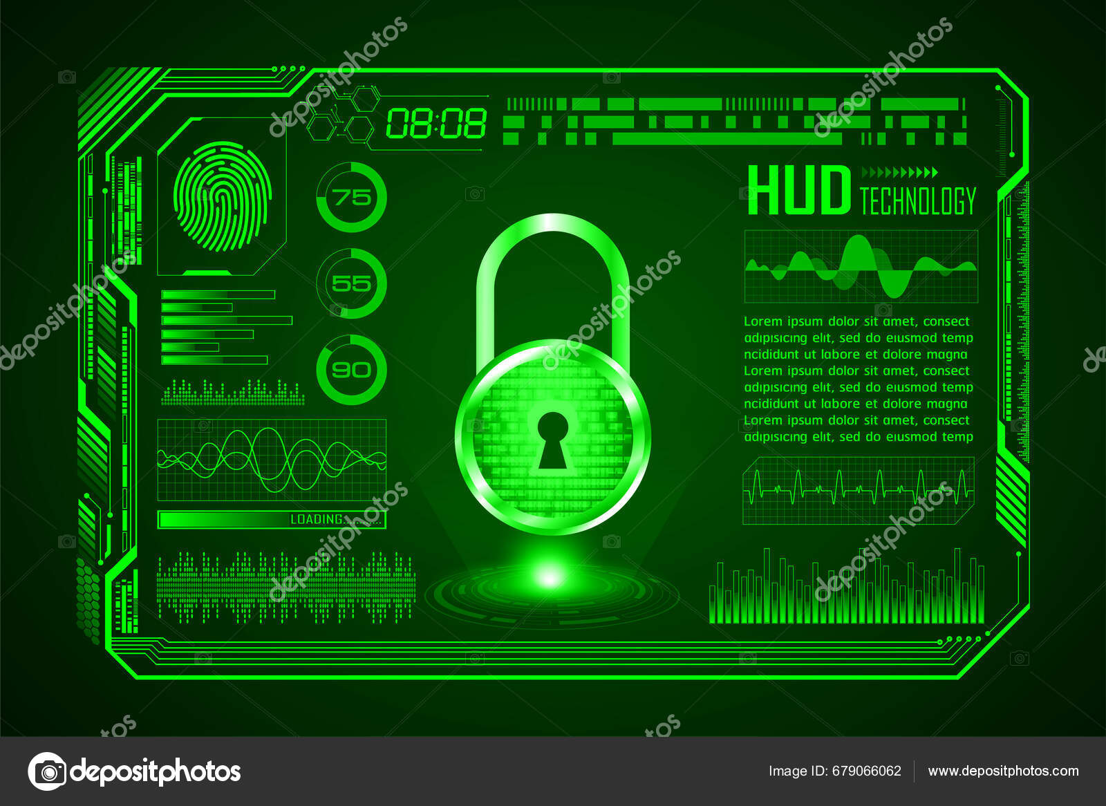 Cyber Security Data Protection Business Technology Privacy Concept