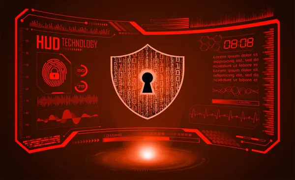 Cyber Cecurity Technology Concept Vector Background Stock Vector by ...