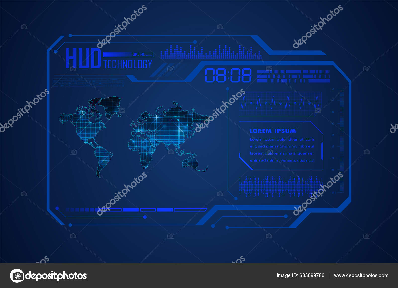 Cyber Security Future Technology Concept Background Stock Vector by ...