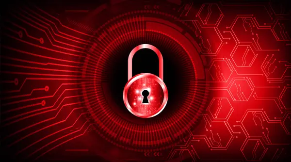 Cyber security red Stock Photos, Royalty Free Cyber security red Images ...