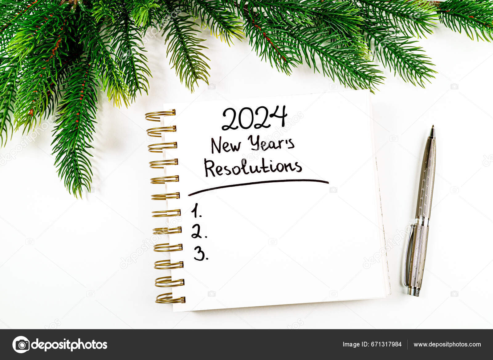 New Year Resolutions 2024 Desk 2024 Goals List Notebook Christmas Stock ... New Year Resolutions 2024 Desk 2024 Goals List Notebook Christmas Stock ...