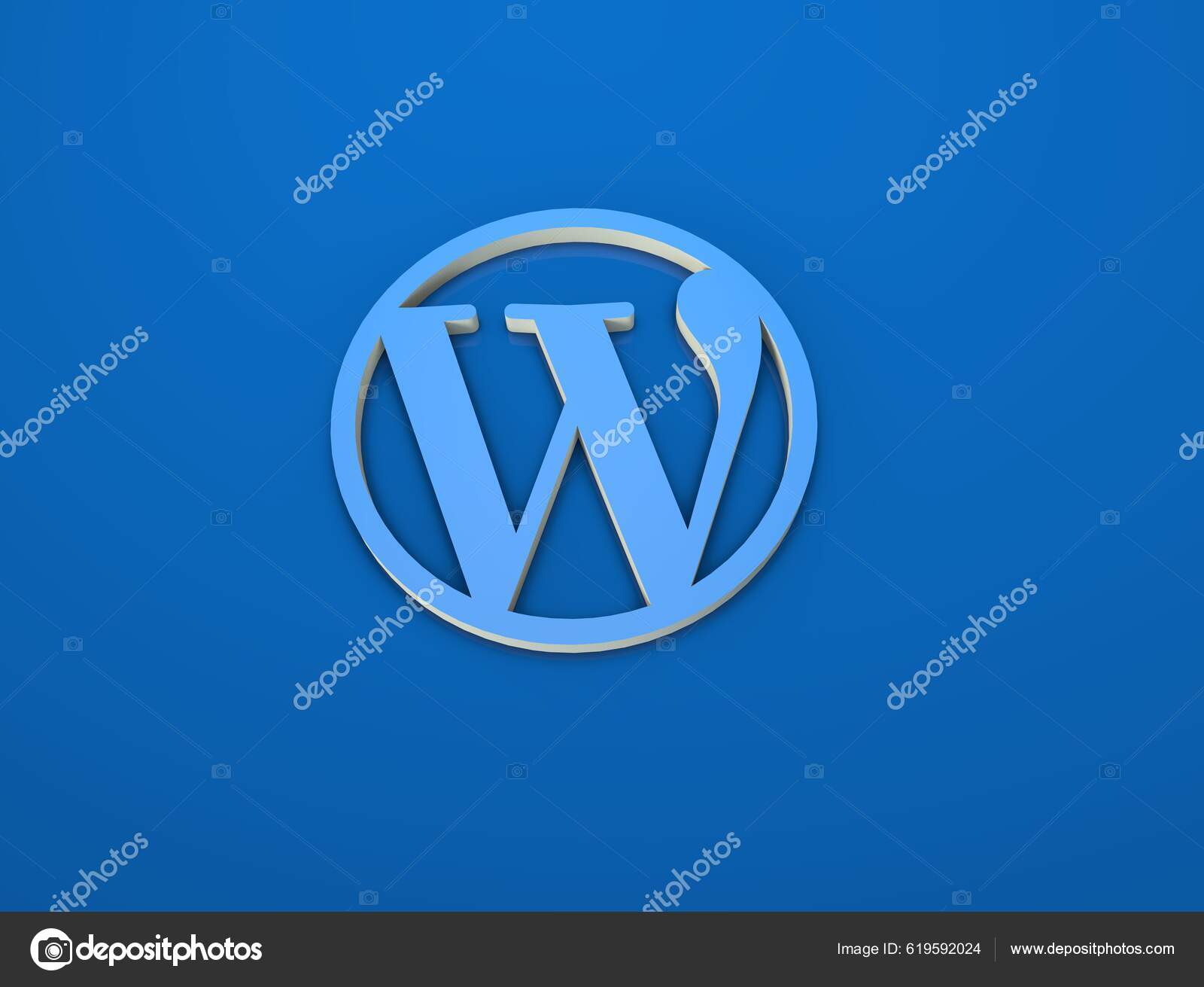 Wordpress Wordpress Background Design — Stock Editorial Photo ...