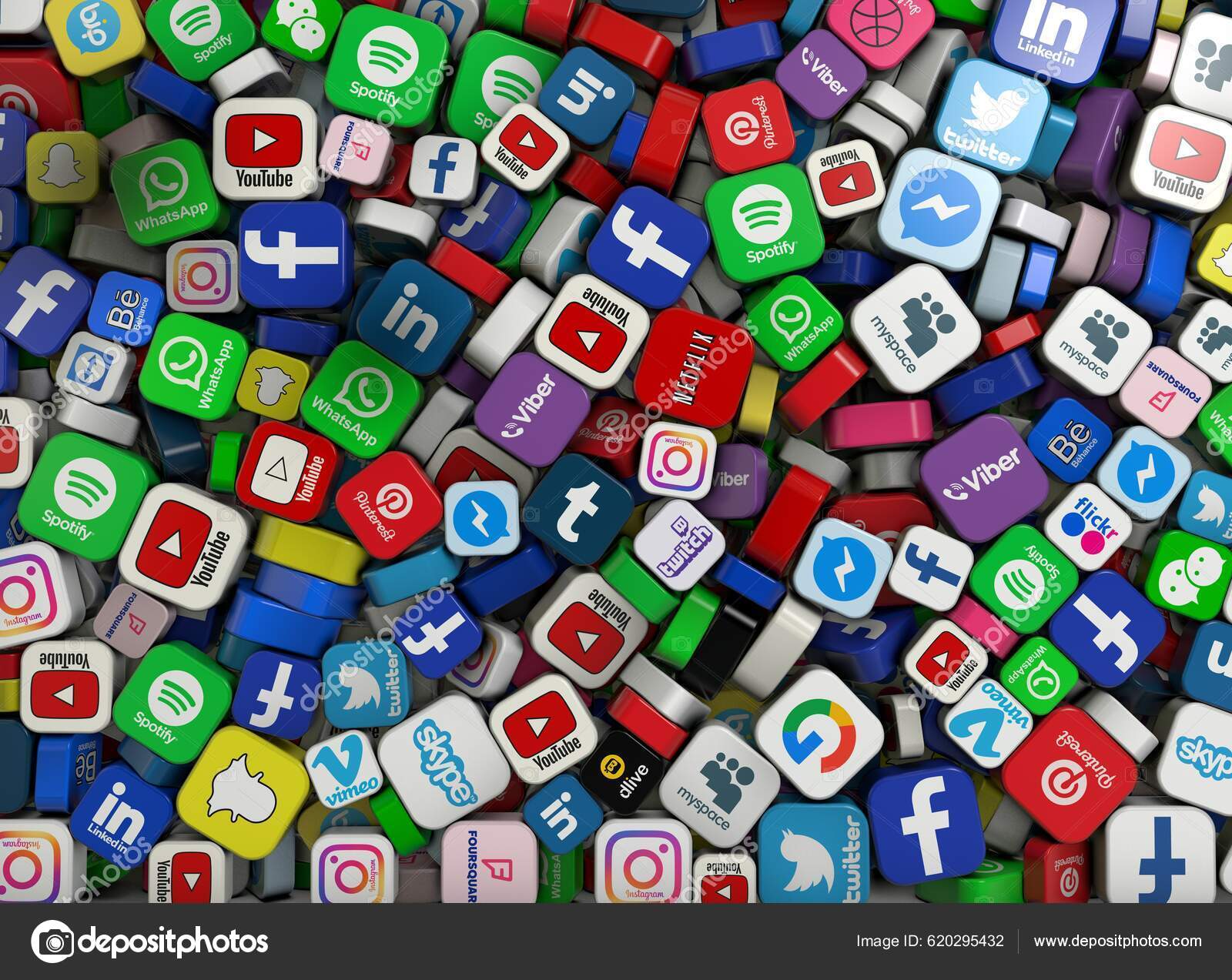 Social Media Social Media Background Design — Stock Editorial Photo ...