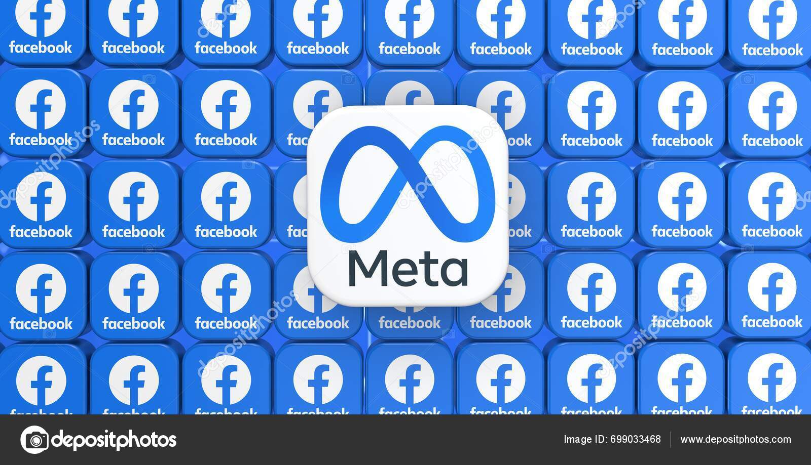 Facebook Meta Social Media Logos Presentación Visual Facebook ...