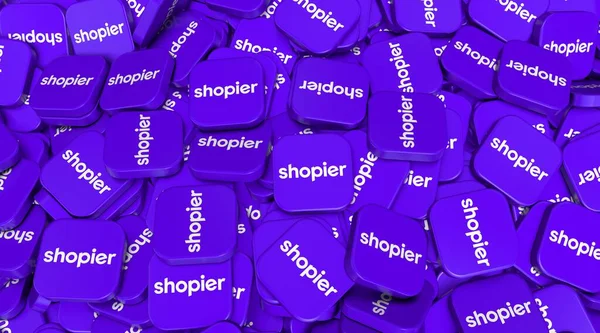 Shopify Social Media Logo Visual Presentation Visual Design February ...