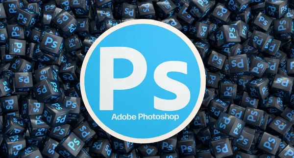 Photoshop, Adobe Photoshop Logo Presentación Visual - Fondo de medios ...