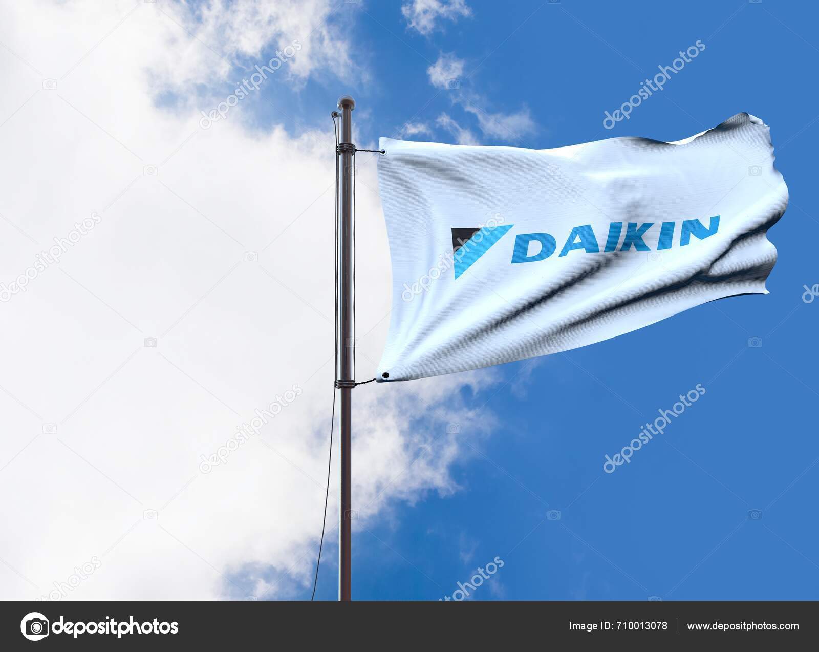 Daikin Logos Visual Presentation Background Design — Stock Editorial ...