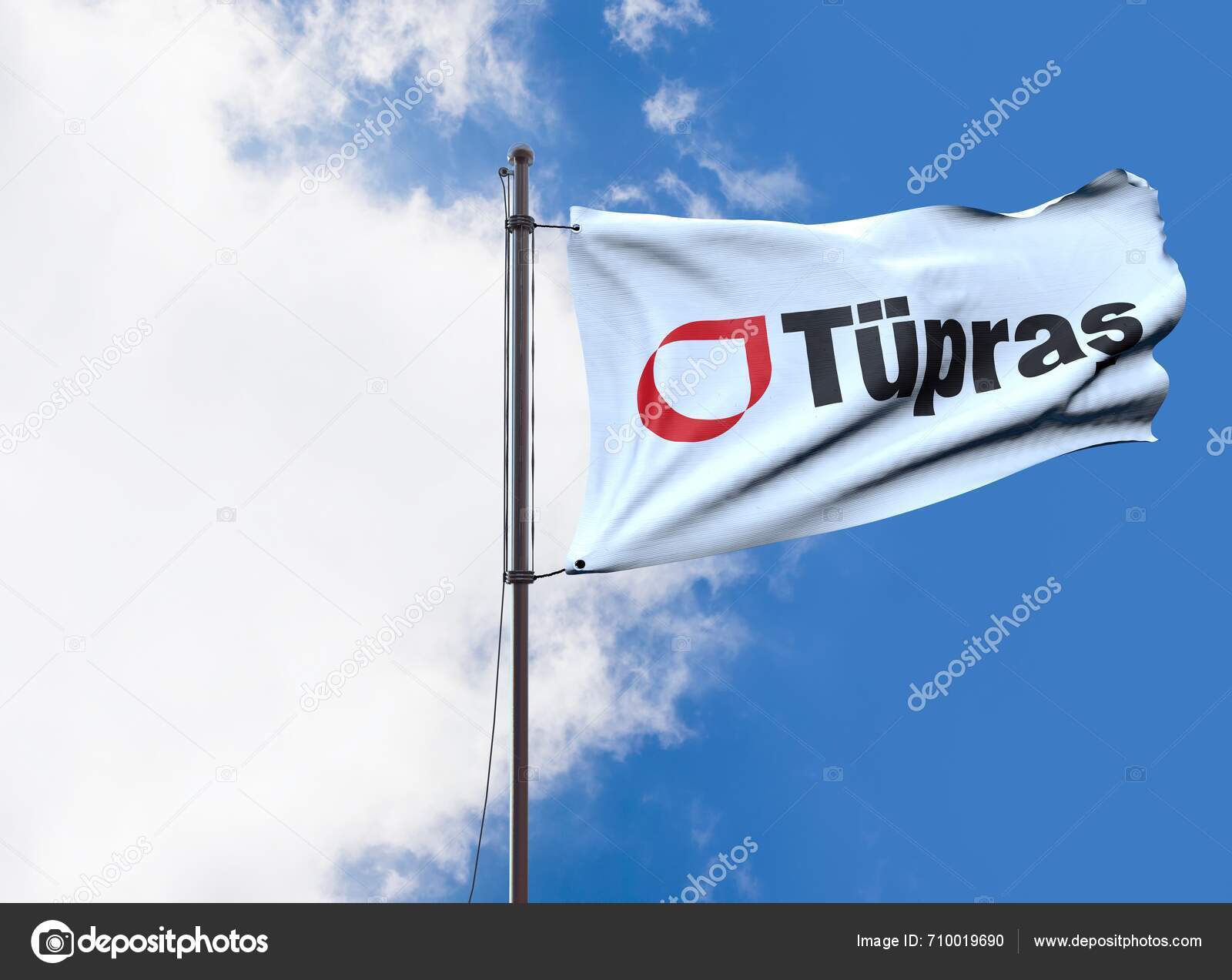 Tupras Logos Présentation Visuelle Conception Fond — Photo éditoriale ...