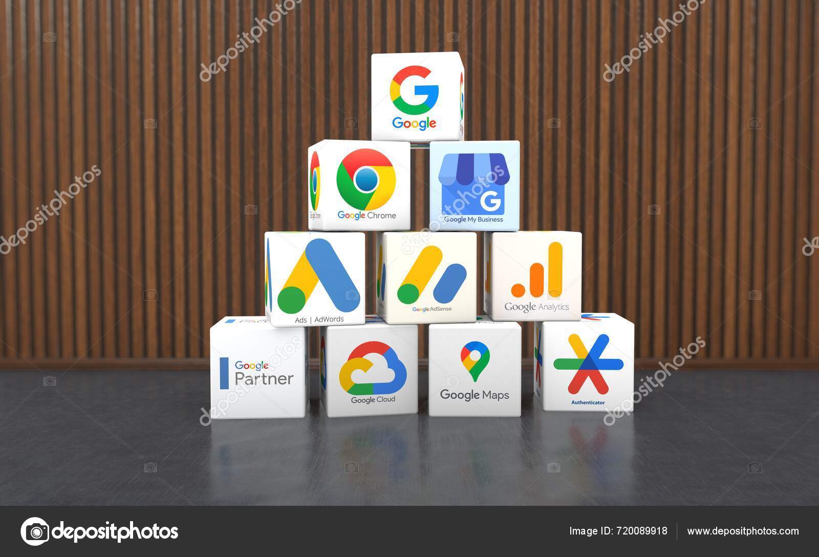 Google Google Services Logo Visual Presentation Social Media Background ...