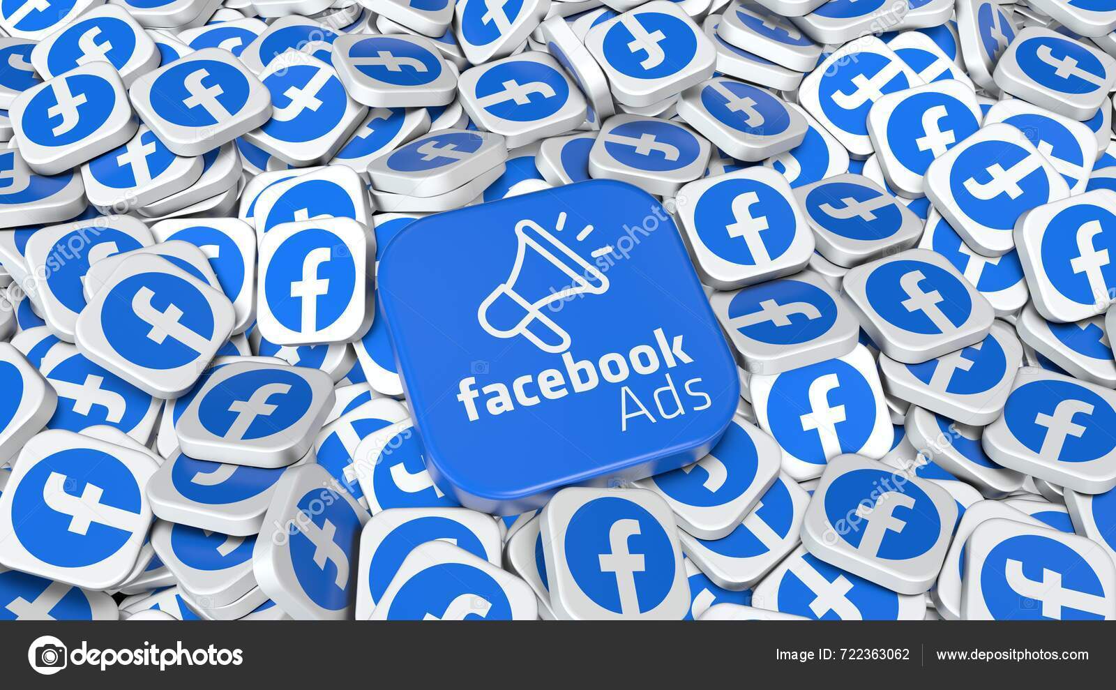 Facebook Ads Social Media Logos Visual Presentation Facebook Background ...