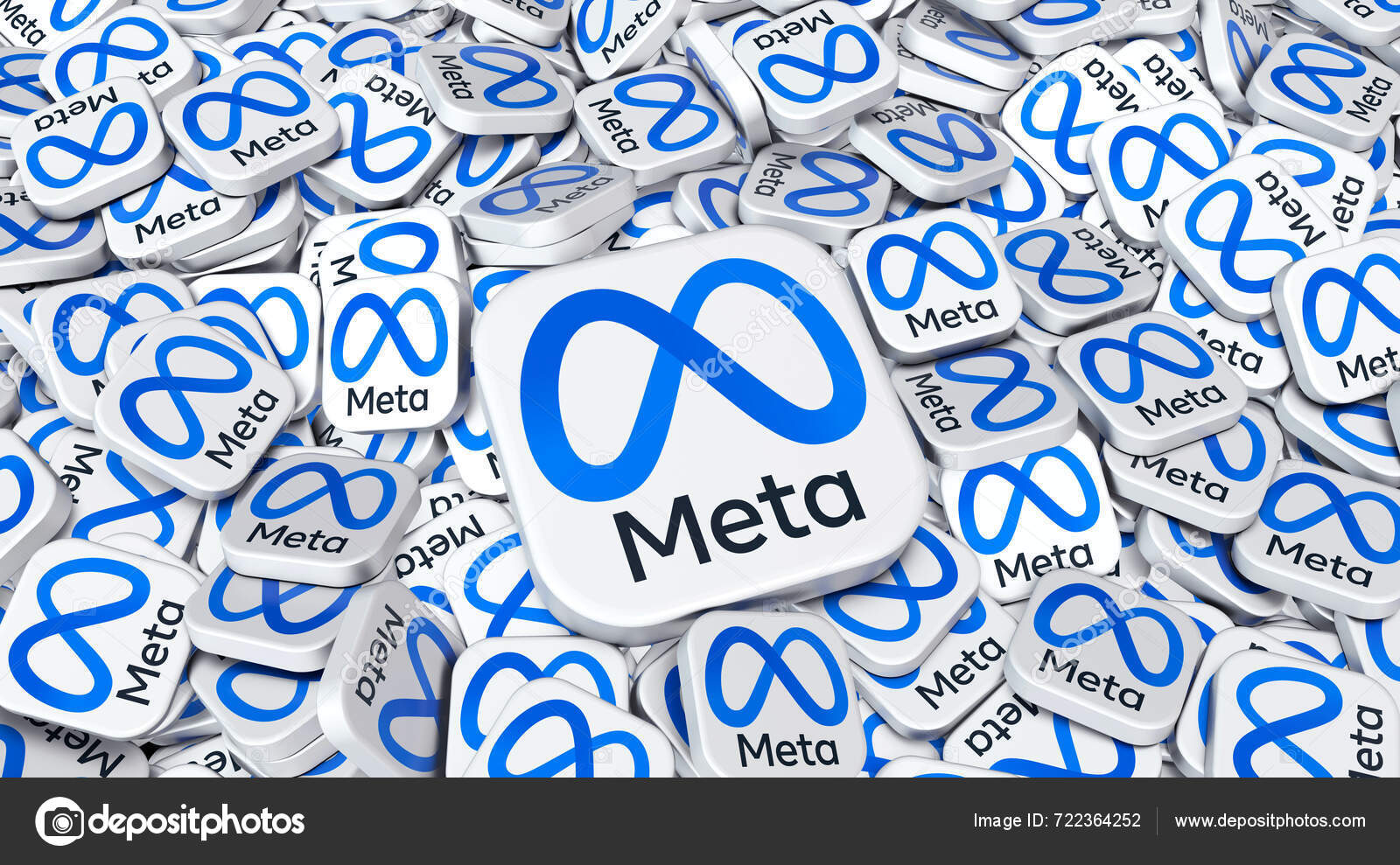 Facebook Meta Social Media Logos Visual Presentation Facebook ...