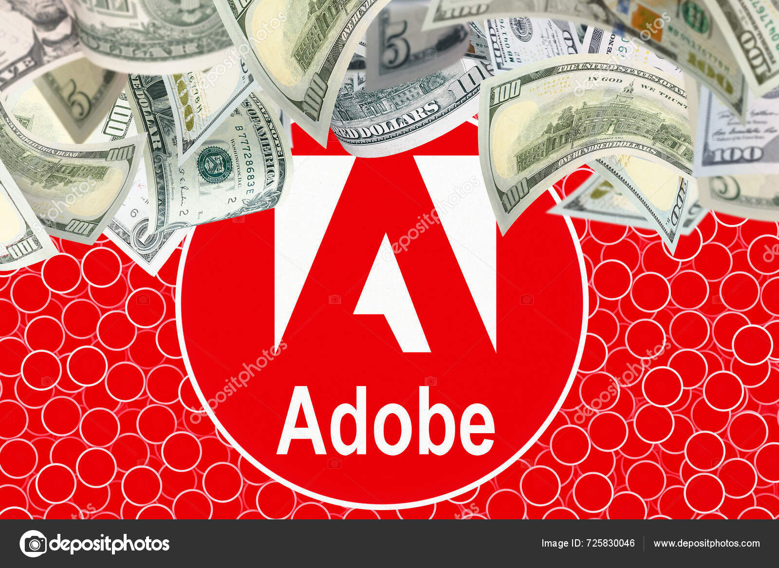 Adobe Adobe Services Logo Visual Presentation Social Media Background ...