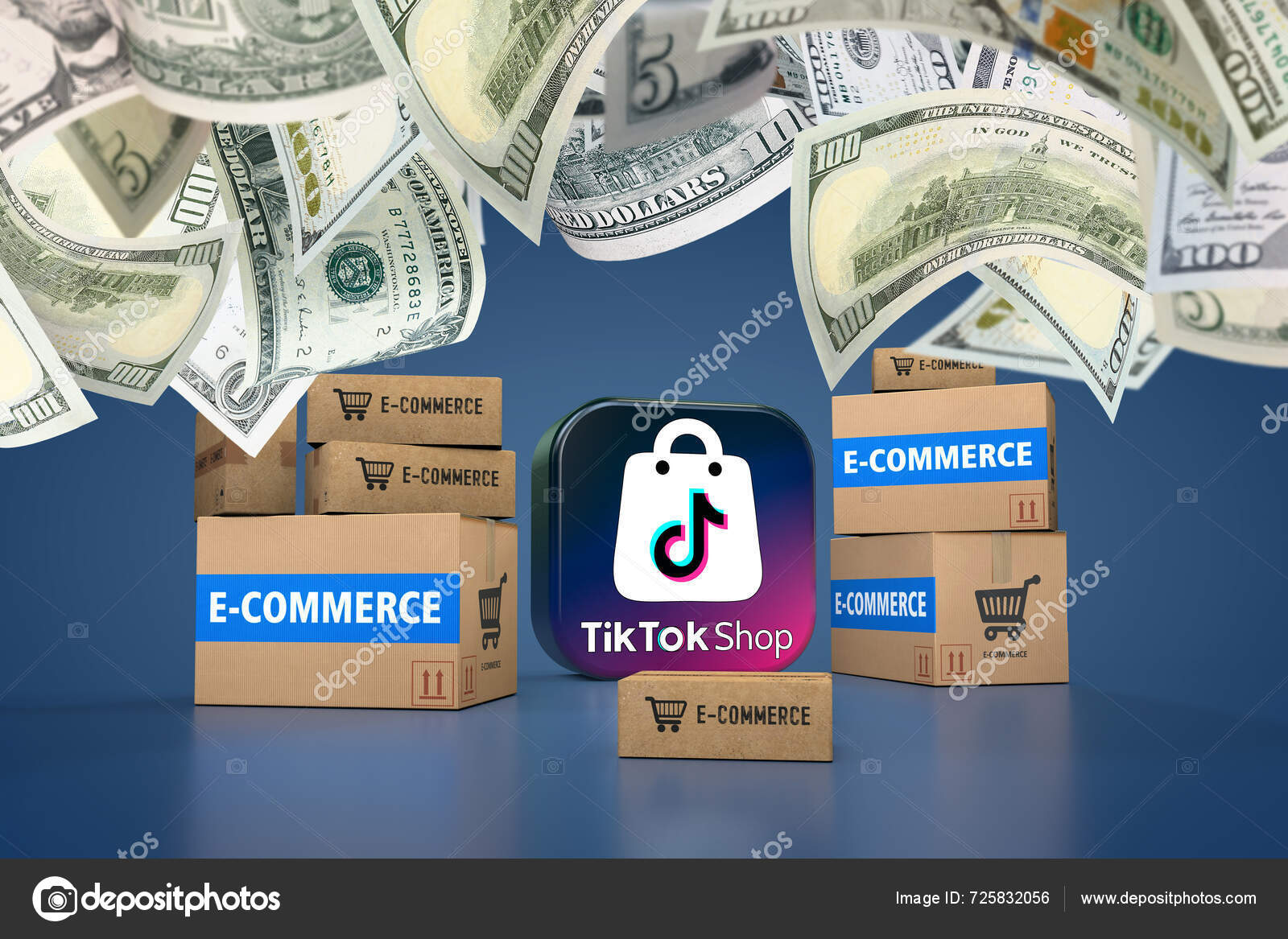 Tik Tok Shop Commerce Applications Render — Stock Editorial Photo © bilalulker #725832056