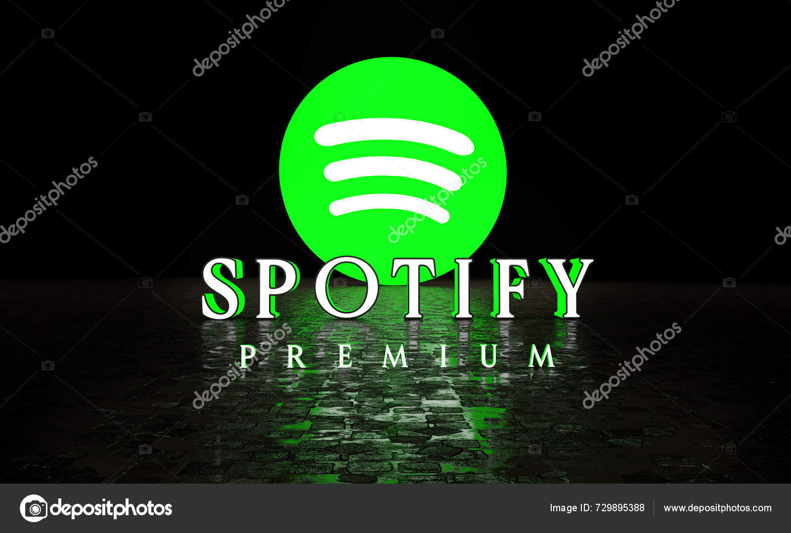 Spotify Presentación Visual Del Logo Spotify Redes Sociales Fondo ...