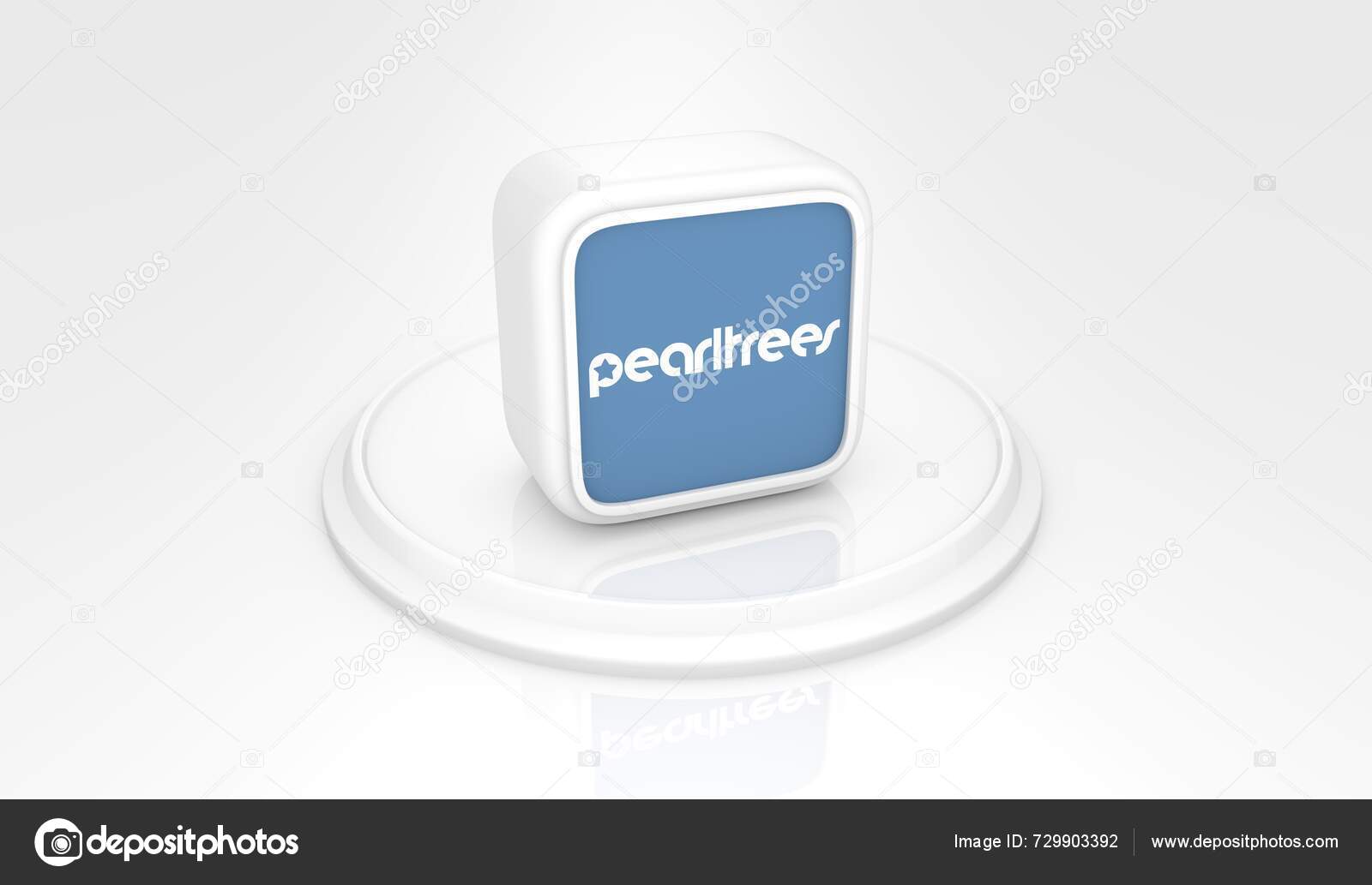 Pearltrees Social Media Logos Visual Presentation Design — Stock Editorial Photo © bilalulker ...
