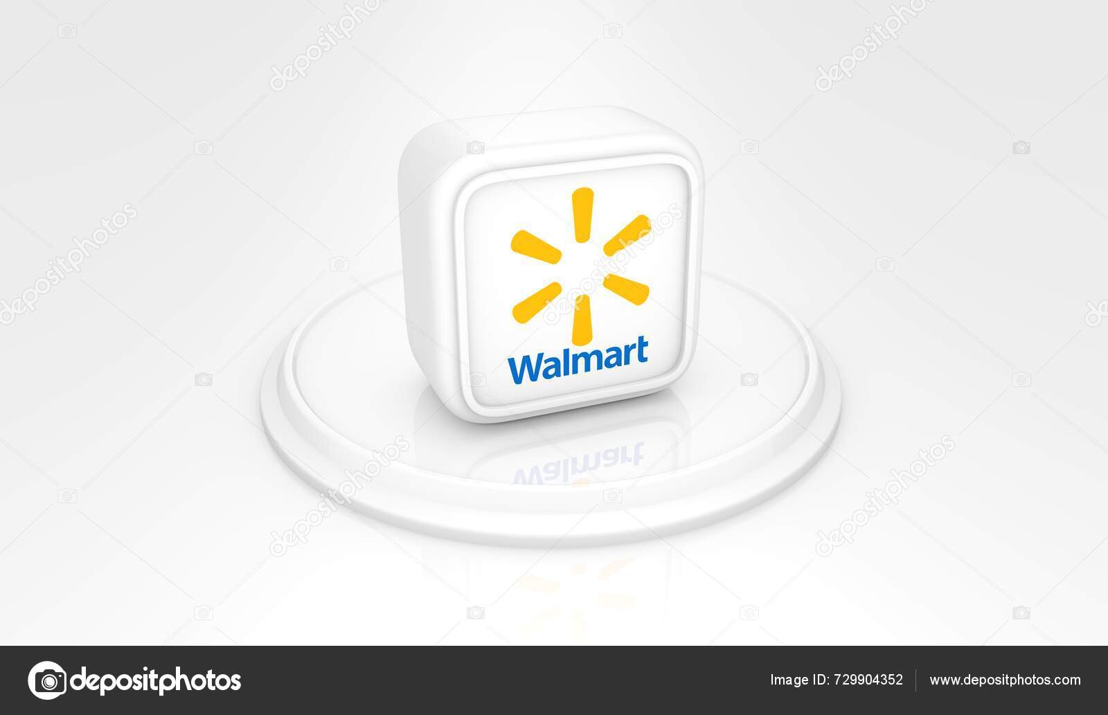 Walmart Commerce Visual Design Social Media Images — Stock Editorial ...
