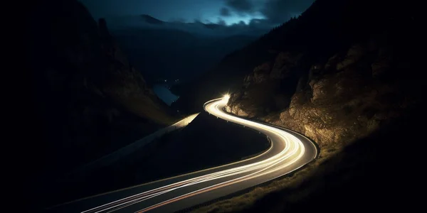 Dark winding road Stock Photos, Royalty Free Dark winding road Images ...