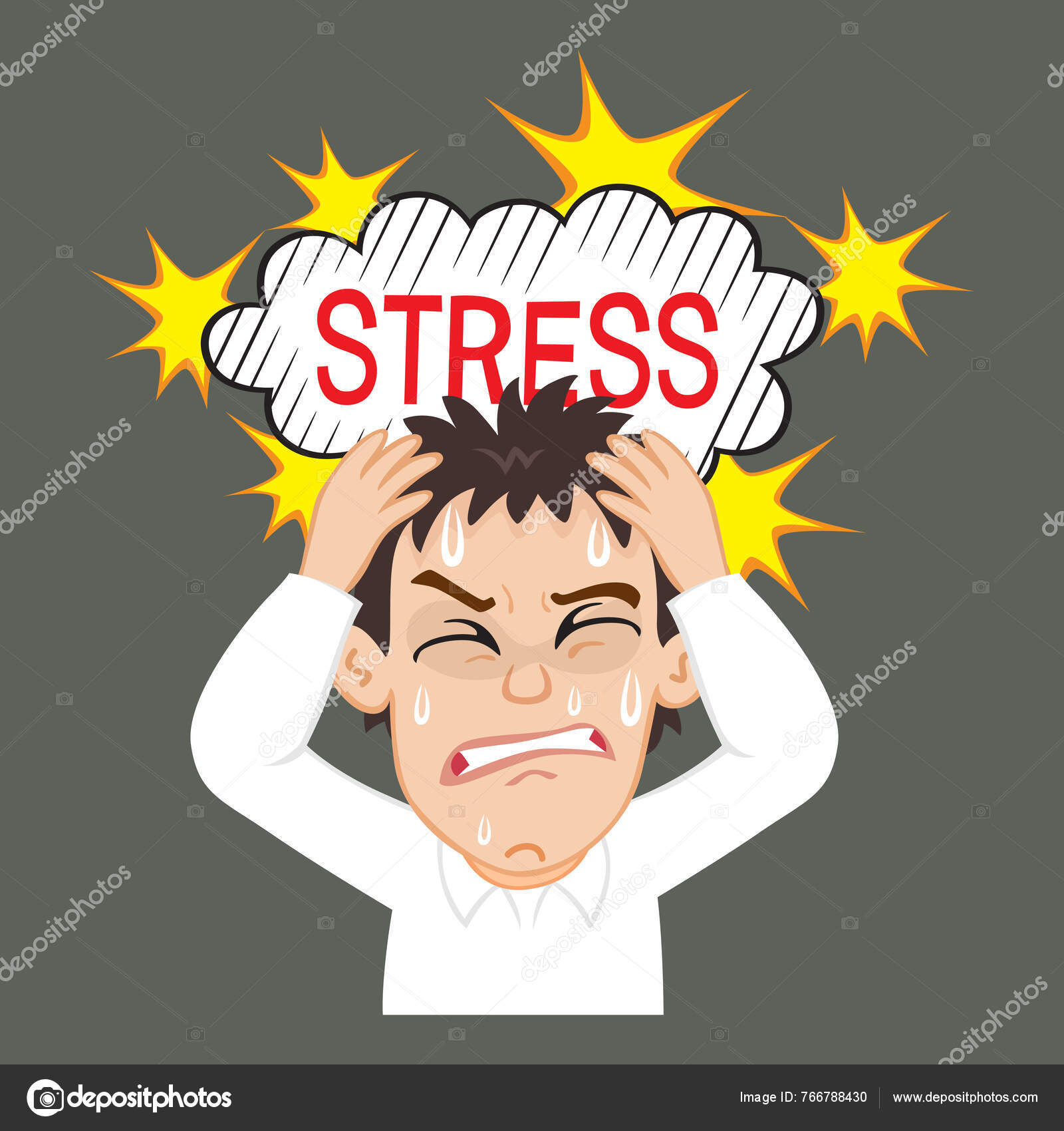 Stress Clipart