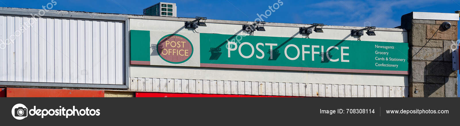 Royal Mail Post Office Signage High Street — Stock Editorial Photo ...