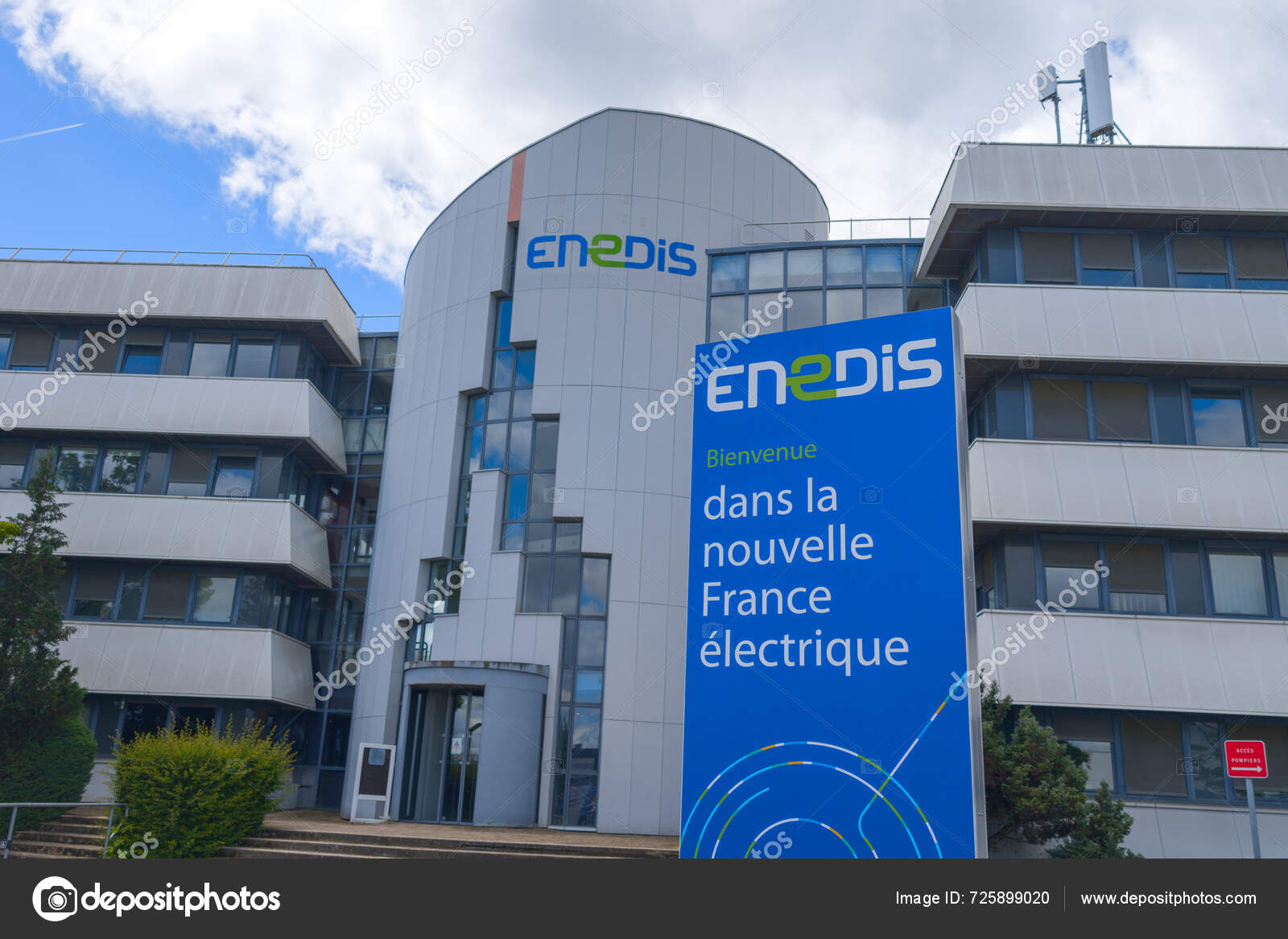 Bordeaux France 2024 Enedis Agency Office Building Facade Edf Logo — Stock Editorial Photo ...