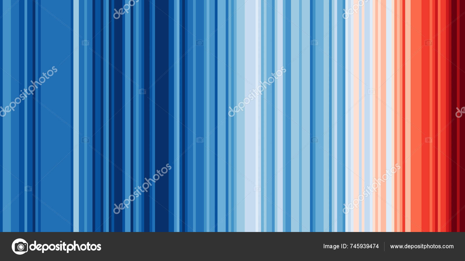 Warming Stripes Background Data Visualization Graphics Series Coloured ...