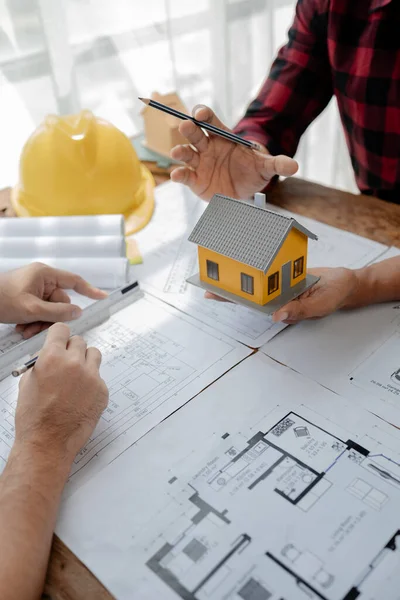 Construction plan review Stock Photos, Royalty Free Construction plan ...