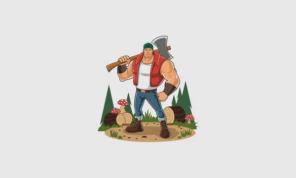 2,391,116 Personaje de dibujos animados de lumberjack Vector Images ...