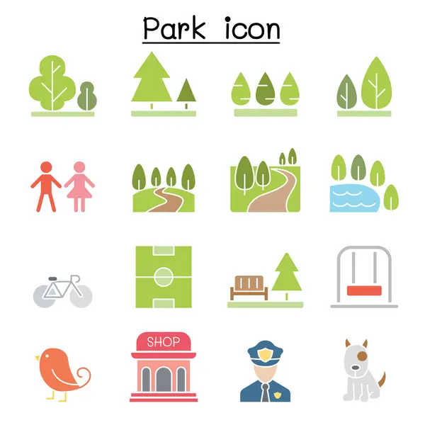 Park icon Vector Images | Depositphotos