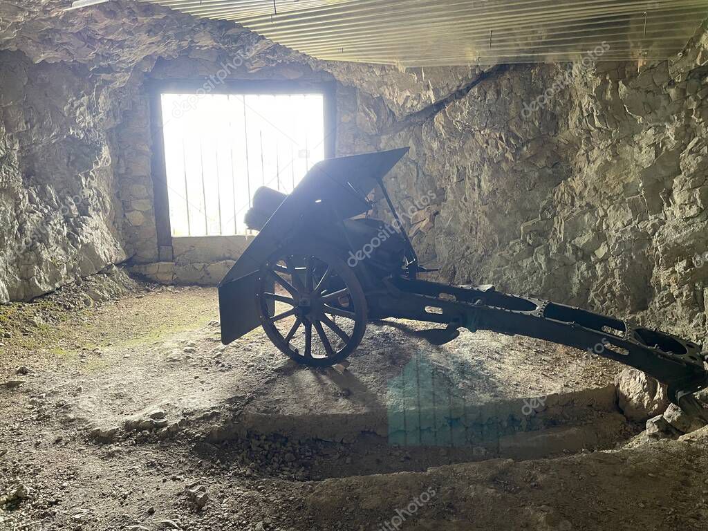 The 52 Gallery Road is a WWI military mule track on the Pasubio massif ...