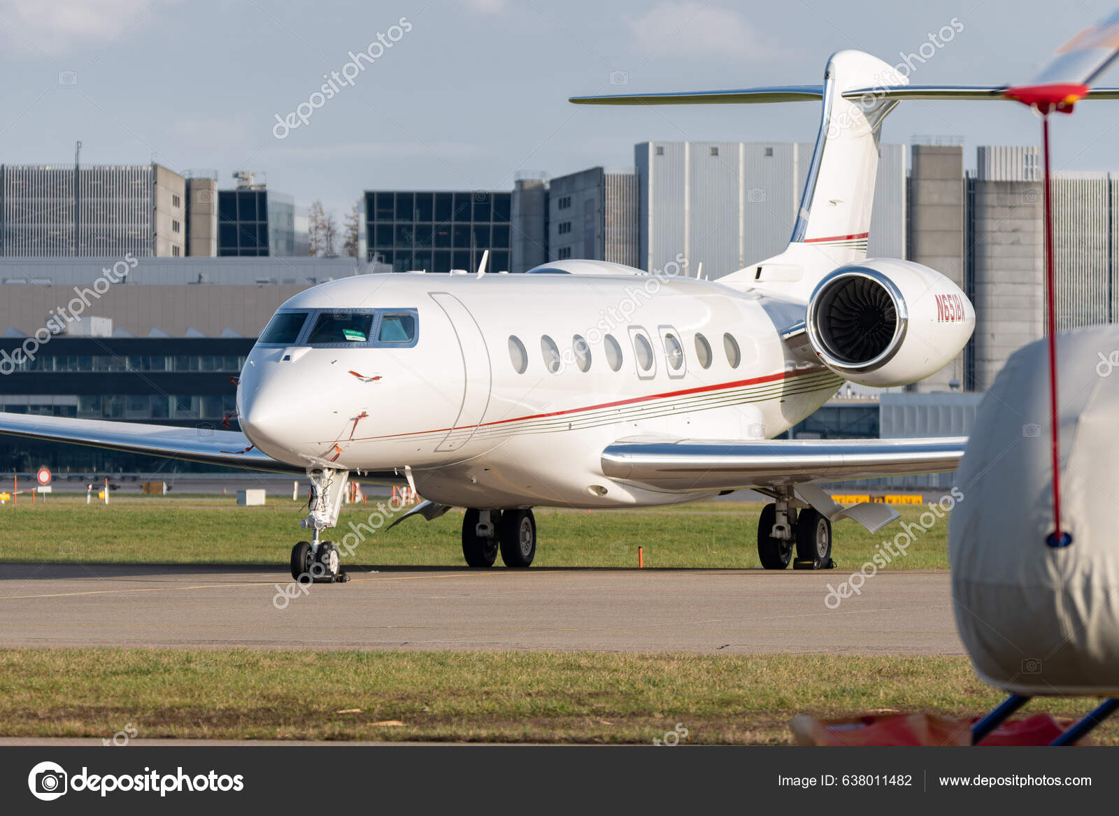 Zurich Switzerland January 2023 Gulfstream G650 Business Aircraft ...