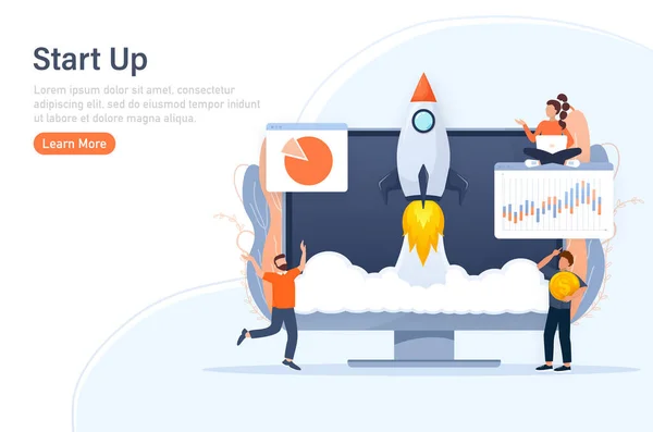 Startup New Business Project Idea Planning Strategy Time Management Realization Stock Vector by ...