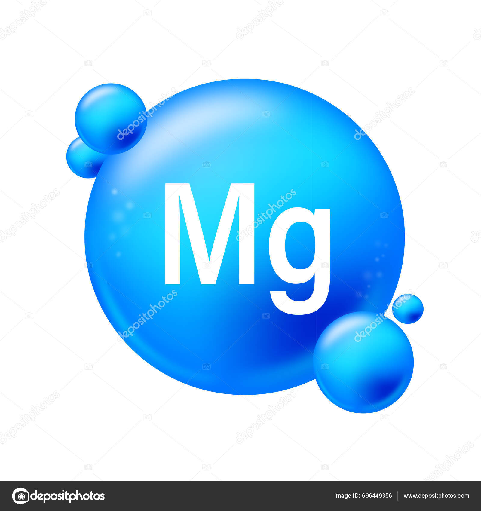 Magnesium Element Its Significance Vibrant Vector Illustration Chemical ...