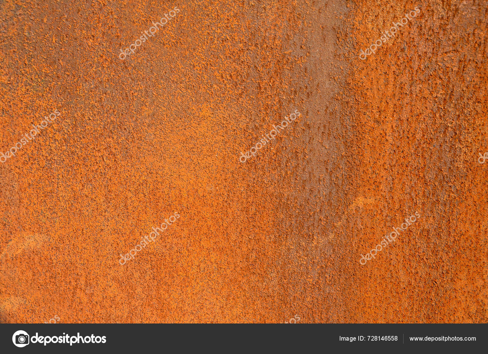 Rusty Metal Surface Texture Uneven Pattern Displaying Shades Ranging ...