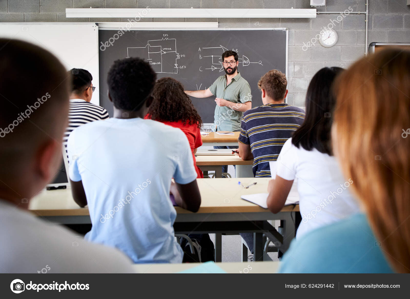 University Professor Teaching