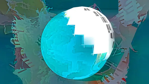 Abstract Soft Painting Digital Illustration - Stock Image - Everypixel