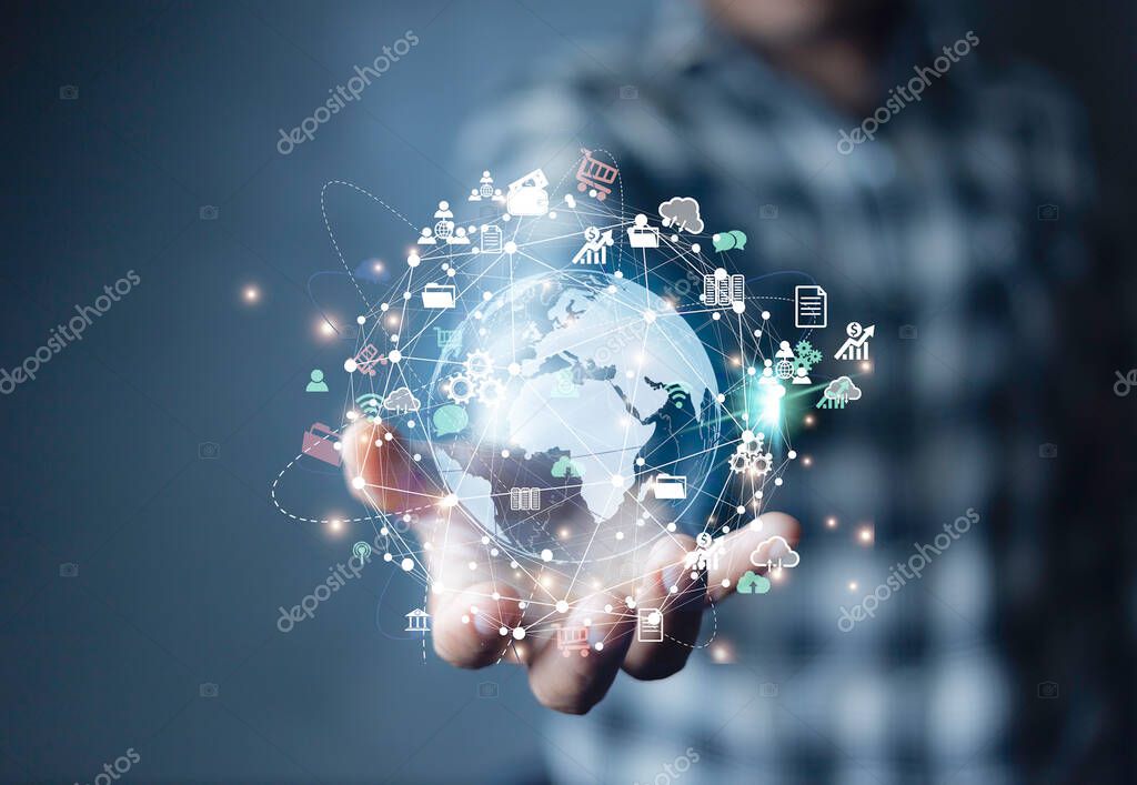 redes de tecnología de la información Conexión a Internet dispositivos ...